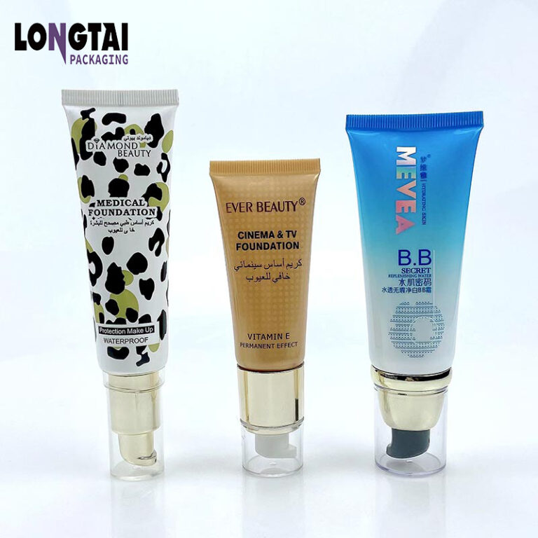 Airless pump tube cosmetic packaging - Longtai pack