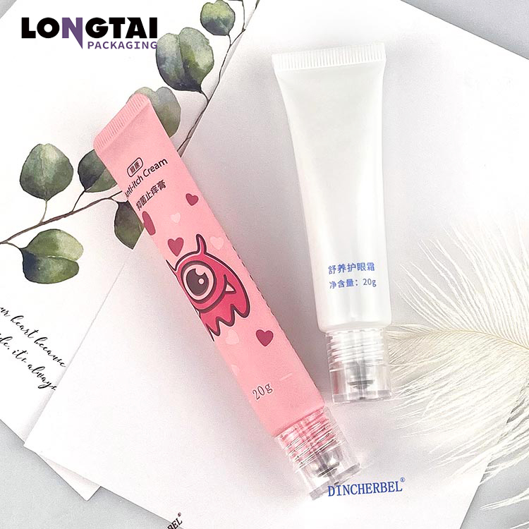 cosmetic packaging tubes with Steel Single Roller Ball Applicator ...