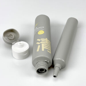 Dual chamber tube with flip top cap - Longtai pack