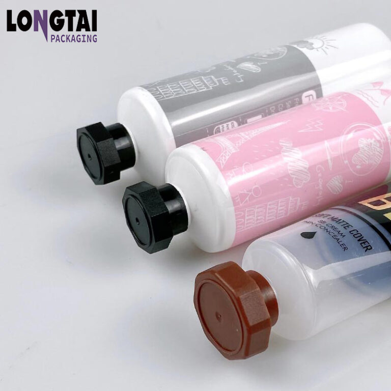 50ml ABL hand cream packaging tubes with octagonal screw cap - Longtai pack