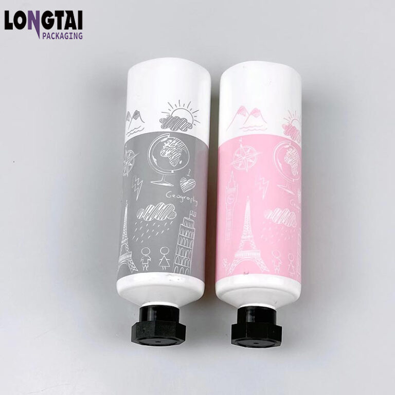 50ml ABL hand cream packaging tubes with octagonal screw cap - Longtai pack