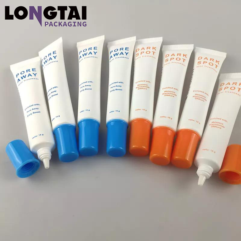 Diameter 19mm plastic tubes with long tip applicator - Longtai pack