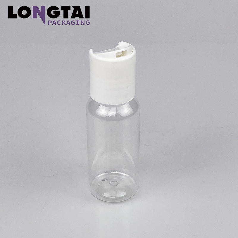30ML 1.01oz PET packaging bottle with disc top cap - Longtai pack