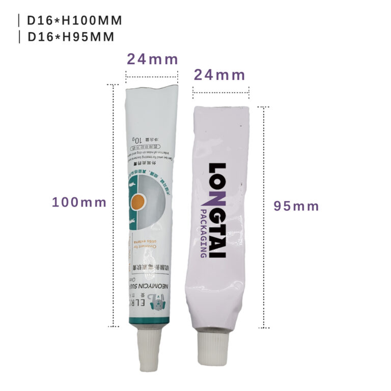 Aluminum ointment tube - Longtai pack