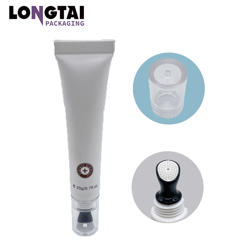 20g silicone massage applicator eye cream tube - Longtai pack