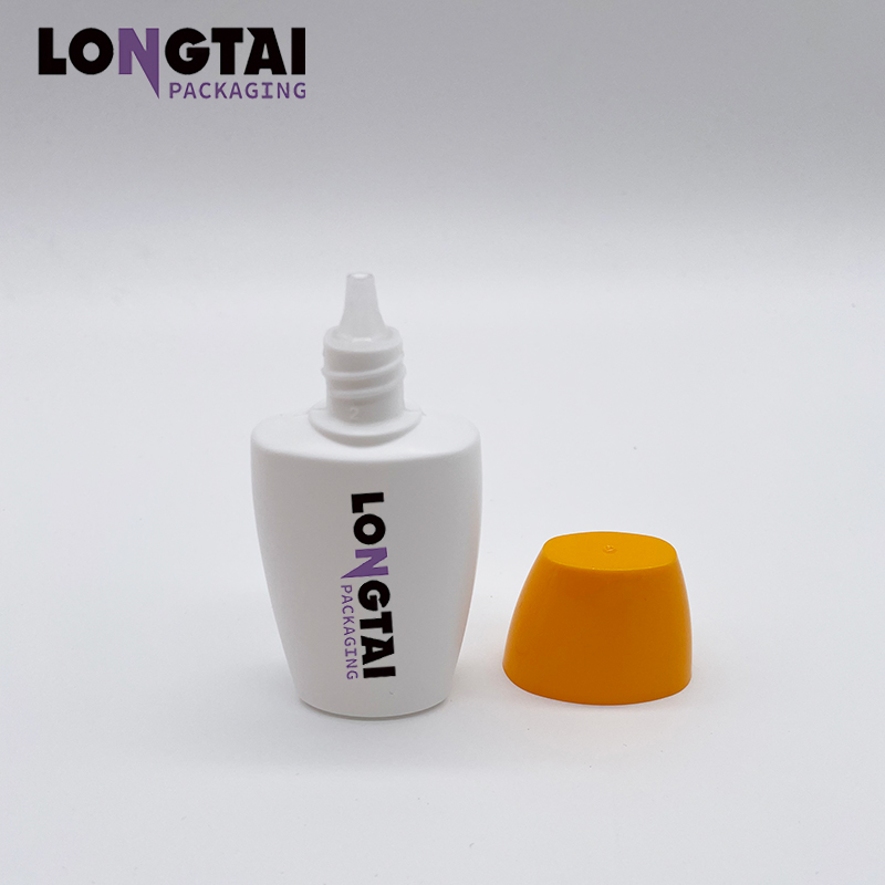 20g sunscreen packaging bottle with nozzle tip - Longtai pack