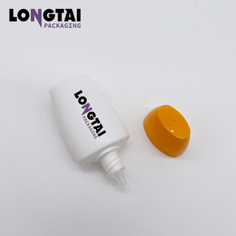20g sunscreen packaging bottle with nozzle tip - Longtai pack