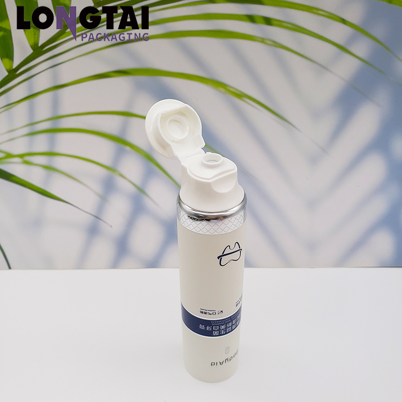 Silver hot stamping toothpaste packaging tube - Longtai pack